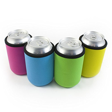 Beer Can Coolies - 4mm Thick - Easy-On SupercooliesTM - Premium Set of ...