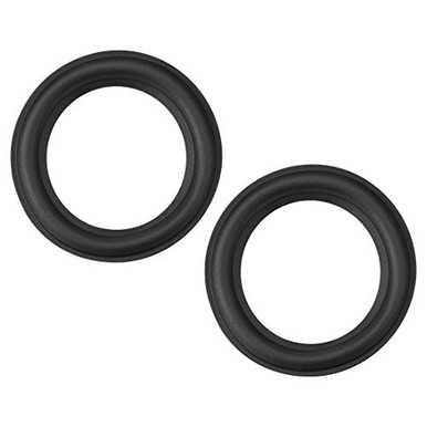 uxcell 2.75 Inch Speaker Rubber Edge Surround Rings Replacement Part ...