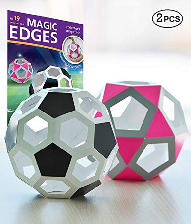 Magic Edges 19. Polyhedra 3D Paper Model Kit. Geometric Solids - Two ...