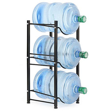 Water Bottle Cooler Rack 3 Tier Water Bottle Shelf Organizer Sturdy and ...