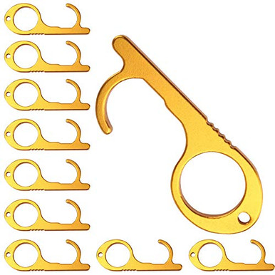 10 PCSNo Touch Key ToolNo Contact Door Opener ToolContactless Hand Tool ...