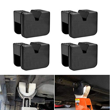 DUTISON Jack Pad Adapter for Jack Stand Universal Rubber Slotted Frame ...