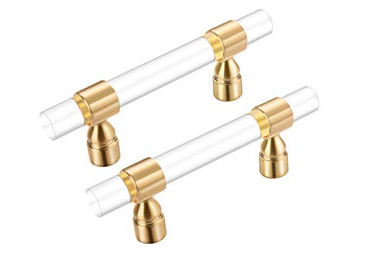 Acrylic pulls for Drawers 5 Kitchen Cabinet Door Handle Clear Acrylic ...