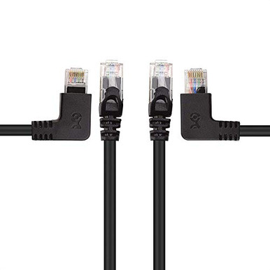 Cable Matters Combo-Pack 90 Degree Cat 6 Cat6 Right Angle Ethernet ...