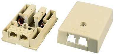 Allen Tel Products AT104A8-52 USOC Wiring 2 Ports 8 Position 2-8 ...