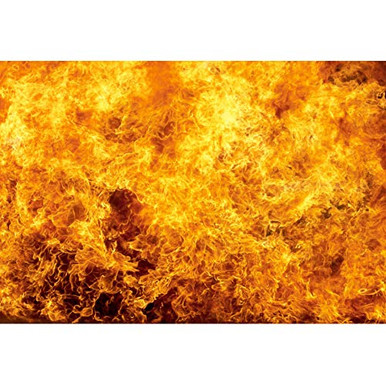 Baocicco 8x65ft Raging Fire Backdrop Roaring Flame Wallpaper Decor ...