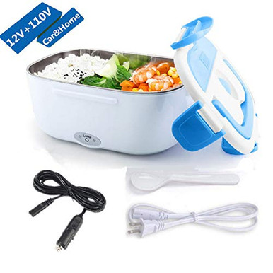 Electric Lunch Box 2 in 1 Food Heater Car Use 12V and Home Use 110V ...
