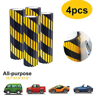 GUEQUITLEX Garage Wall Protector Foam Wall Corner Guard for Parking ...