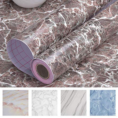 Art3d Self-Adhesive Contact Paper Countertops Granite Marble 200x24 ...