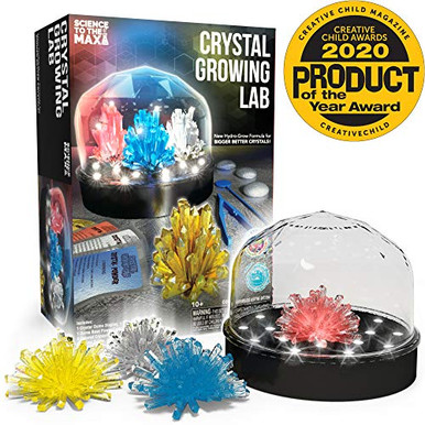 Be Amazing! Toys DIY Crystal Growing Experiment Kit for Kids WLight Up ...