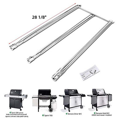 Uniflasy 7508 Grill Burner Tubes for Weber Genesis Silver B C Genesis ...