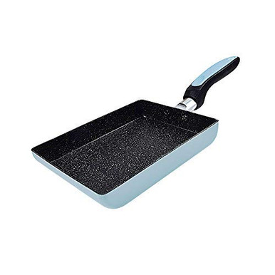 IAXSEE Tamagoyaki Pan Japanese Omelette Pan Non-stick Coating Square ...