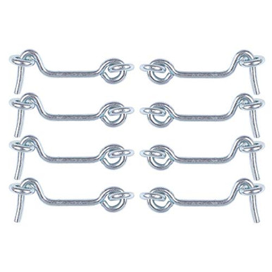 uxcell 2 Inch Cabin Hook Eye Latch Privacy Hook Door with Screw Lock ...