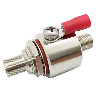 Lightning Arrestor F Type Female to Female Bulkhead with O-Ring DC-3GHz ...