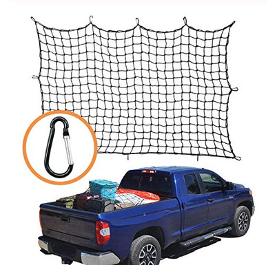 Owfeel Bungee Cargo Net 4x6 Premium Stretchable Bungee Cord Net Truck ...