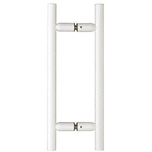 CRL White 8 Ladder Style Pull Handles - Warehousesoverstock