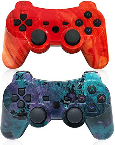 Wireless Controller for Playstation 3PS3 Sixaxis Gamepad Gaming ...