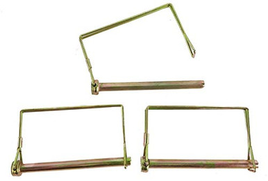 Yankee Forge 3 Pack LOT Trailer Coupler Safety SNAP Locking PIN Square ...