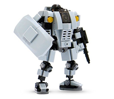MyBuild Mecha Frame Mech Suit Model Kit Building Blocks Toy Base ...