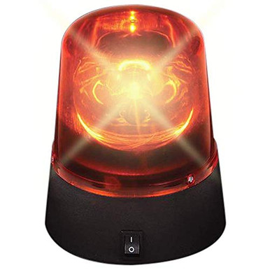 ArtCreativity Red Police Beacon LED Light 45 Inch Rotating and Flashing ...