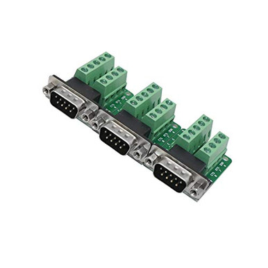 DB9 Breakout ConnectorMale DSUB Adapter Plate Connector RS232 Serial to ...