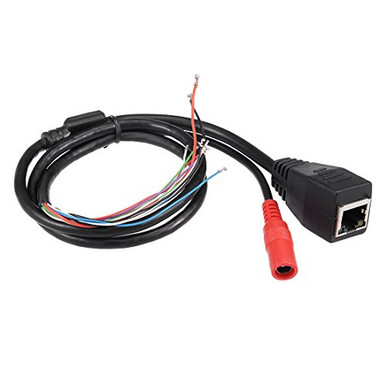 uxcell 77cm CCTV IP Camera Ethernet Network 55x21mm DC Female RJ45 8P8C ...