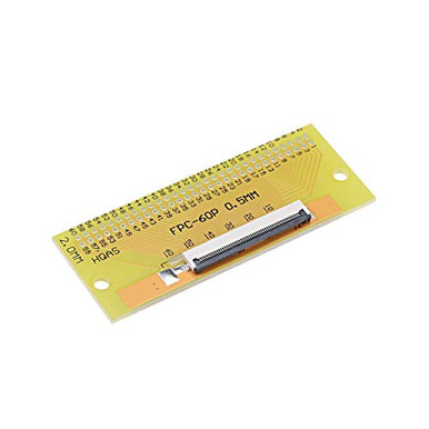 uxcell FFC FPC 50 Pin 05mm Pitch to DIP 20mm PCB Converter Board Couple ...