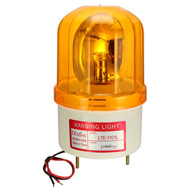 uxcell LED Warning Light Rotating Flashing Industrial Signal Alarm ...
