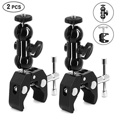 SLOW DOLPHIN Camera Clamp Mount Monitor Mount Bracket Super Clamp w14 ...