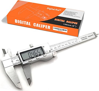 Stainless Steel Digital Caliper measuring device for inside, outside ...