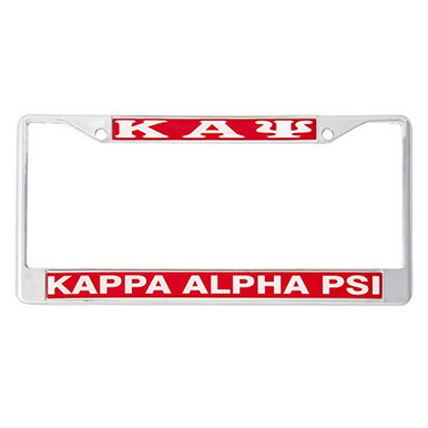 Desert Cactus Kappa Alpha Psi Metal License Plate Frame for Front or ...