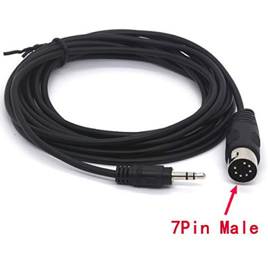 7 Pin Din Cable Midi Male to 35mm 18 Male Audio Adapter Cord for Bang ...