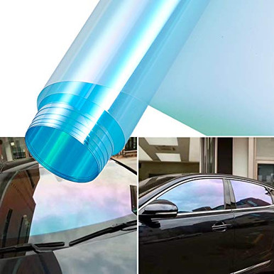 ATMOMO Light Blue Chameleon Windshield Tint Car Windshield Sun Shade ...