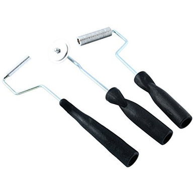 Homend 3pcs Fiberglass Roller kit Fiberglass Bubble Paddle Tool ...