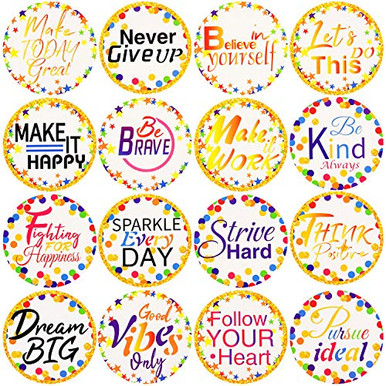 160 Pieces Confetti Positive Sayings Accents Confetti Accents Removable ...