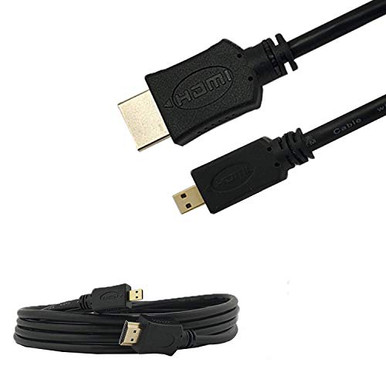 SatelliteSale HighSpeed Micro HDMI to HDMI TV Adapter Cable 24K Gold ...