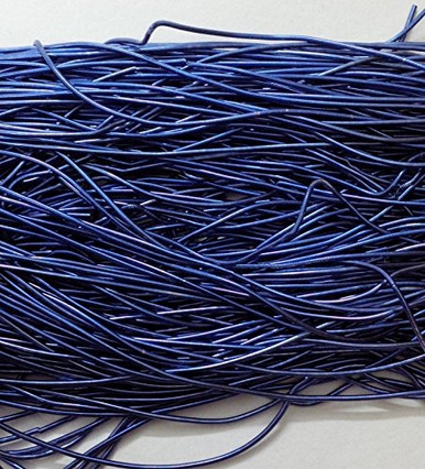 Navy Blue 150 Inches French Metal Wire Gimp Coil Bullion Purl Smooth ...