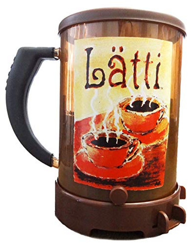 Latti AirTight Metering Ground Coffee Preserver and Dispenser ...