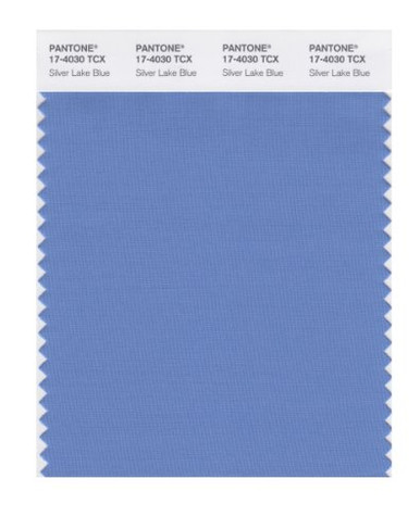 PANTONE Smart 174030X Color Swatch Card Silver Lake Blue ...