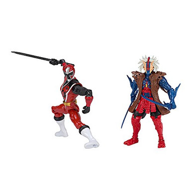 Power Rangers Mega Collection Good vs Evil Red Ranger Ripcon Action ...