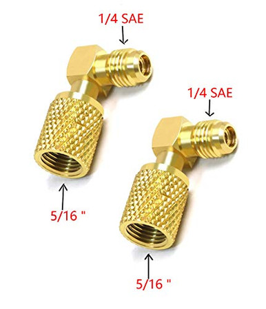 GooMeng R410a Adapter Mini Split HVAC System 516 Female Quick Couplers ...