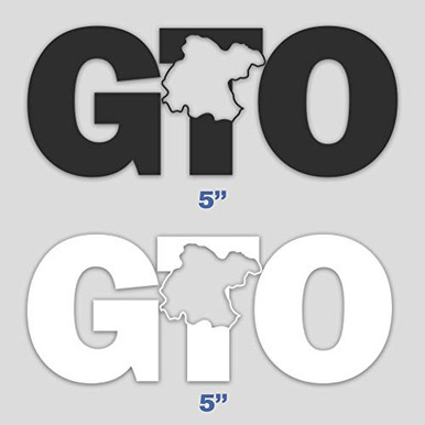 Edward Co x2 GTO Sticker Guanajuato Decal Mexico Letters Car Truck ...