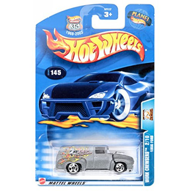 Hot Wheels Mattel 2003 164 Scale Silver Work Crewsers 1956 Ford Die ...