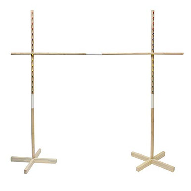 Get Out! Wooden Limbo Game for Kids Adults 5ft Tall Limbo Stick Set ...