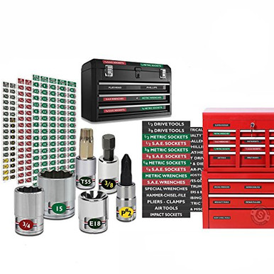 Steellabels - Combo Deal - Magnetic Toolbox Labels plus our best ...