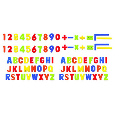 PlayGo Alphabet Magnetic Letter Numbers Mathematical Figures 86Piece ...