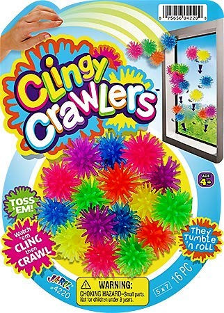 JARU Window Crawlers Wall Climbers Rolling Sticky Toys Pack of 1 Wall ...