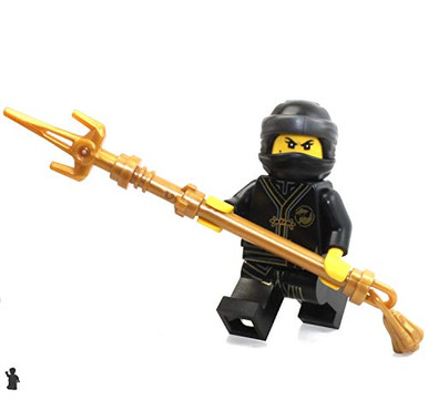 LEGO Ninjago Minifigure NYA with Gold Sai Staff Limited Edition Foil ...