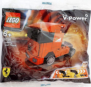 LEGO Racers Scuderia Ferrari Truck Set 30191 Bagged - Warehousesoverstock