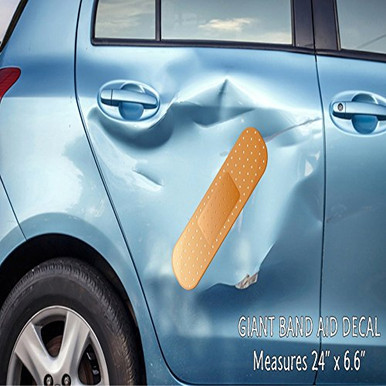 Giant Band Aid Car Decal Vinyl Decal Sticker for Car Truck Vehicle ...